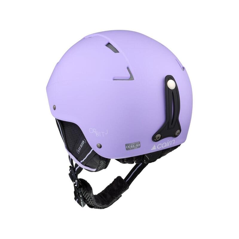 Kask narciarski dla dzieci - Orbit J - Matt Lilac CAIRN | Decathlon