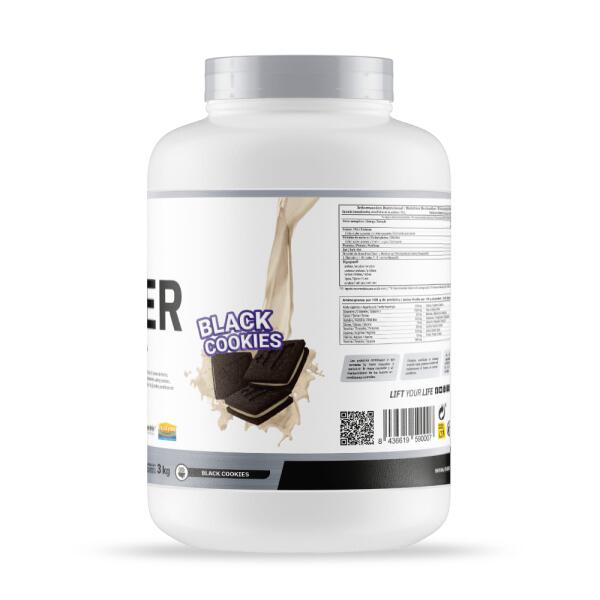 Gainer mass formula - 3 kg Biscuits noirs de MASmusculo | Decathlon