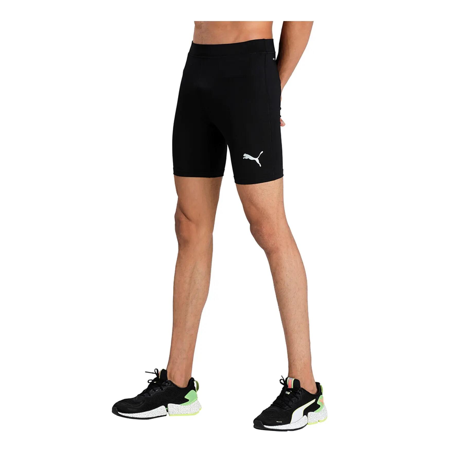 Pantalone aderente corto Baselayer LIGA da uomo PUMA | Decathlon