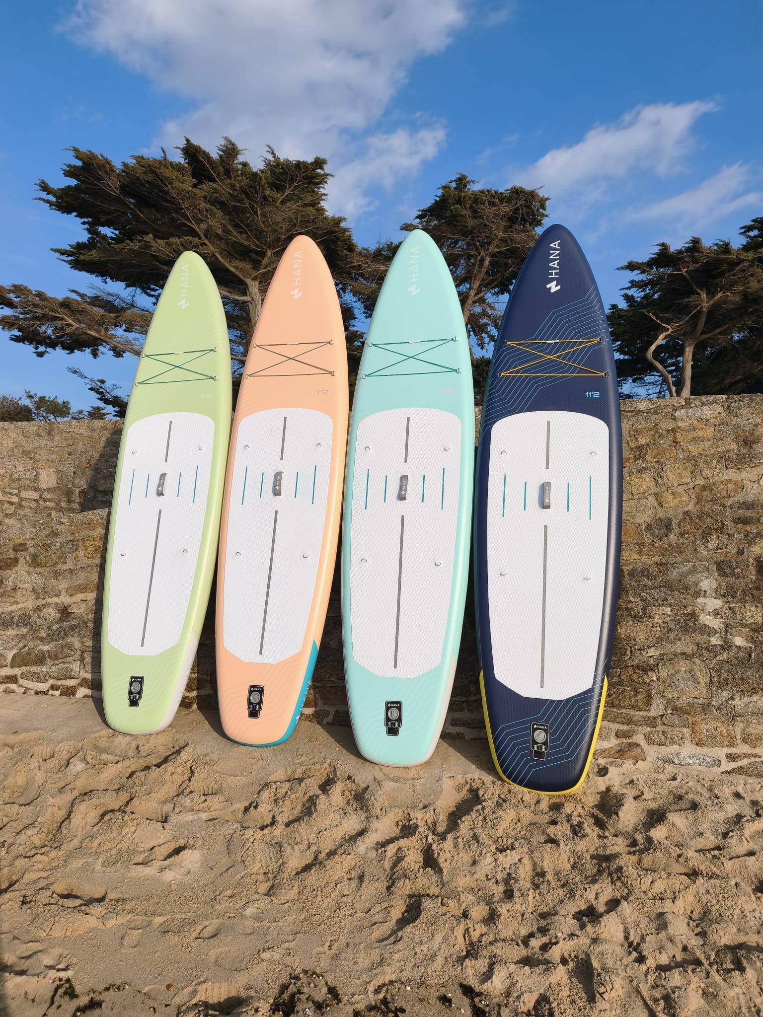 Stand-Up Paddle HANA 11’2 California Pack Colore Menta + Custodia per ...