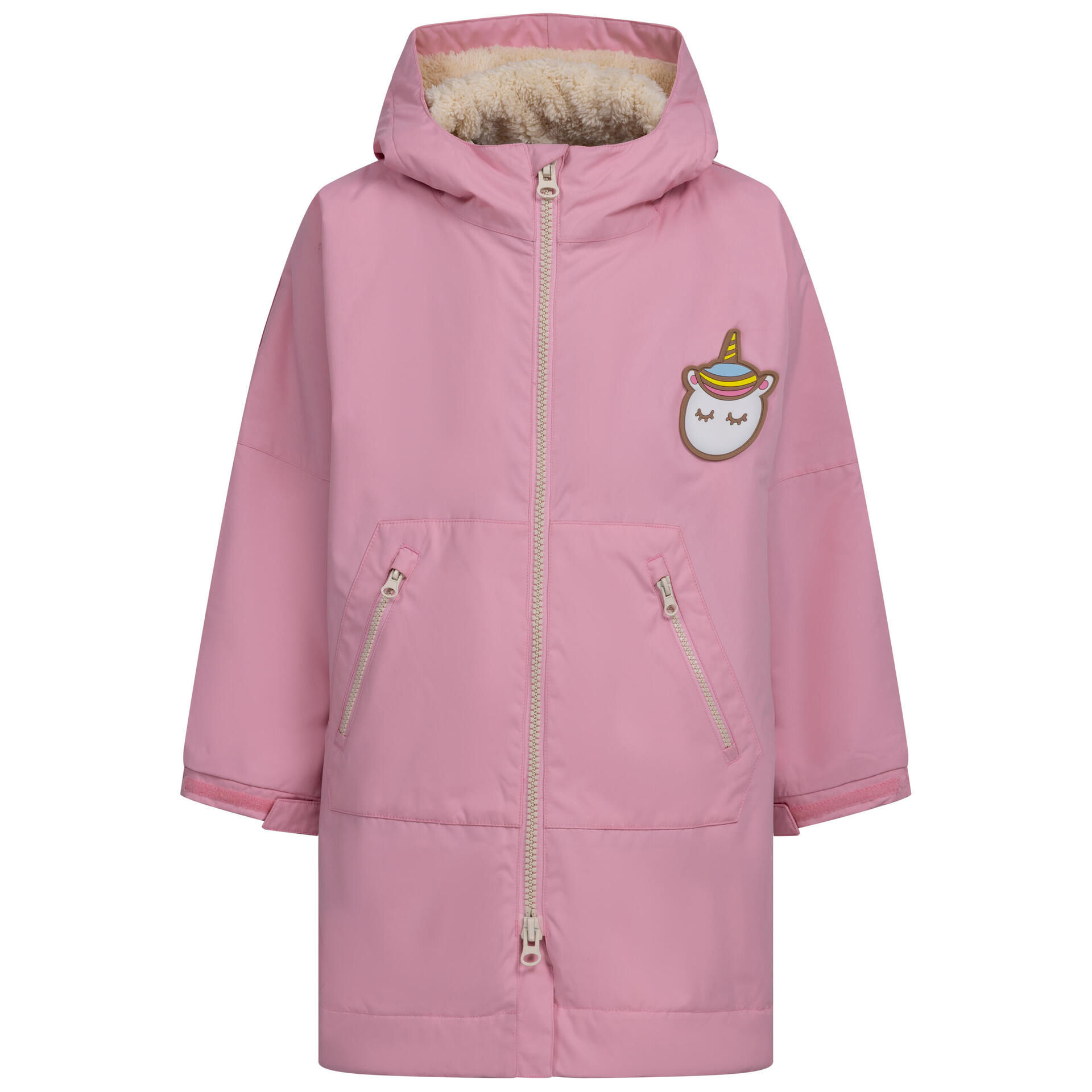 Unisex Kids Unicorn Waterproof Dry Jacket - Mystica | Decathlon