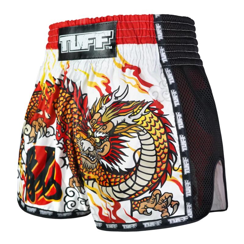 Spodenki treningowe TUFF White Chinese Dragon TUFF | Decathlon