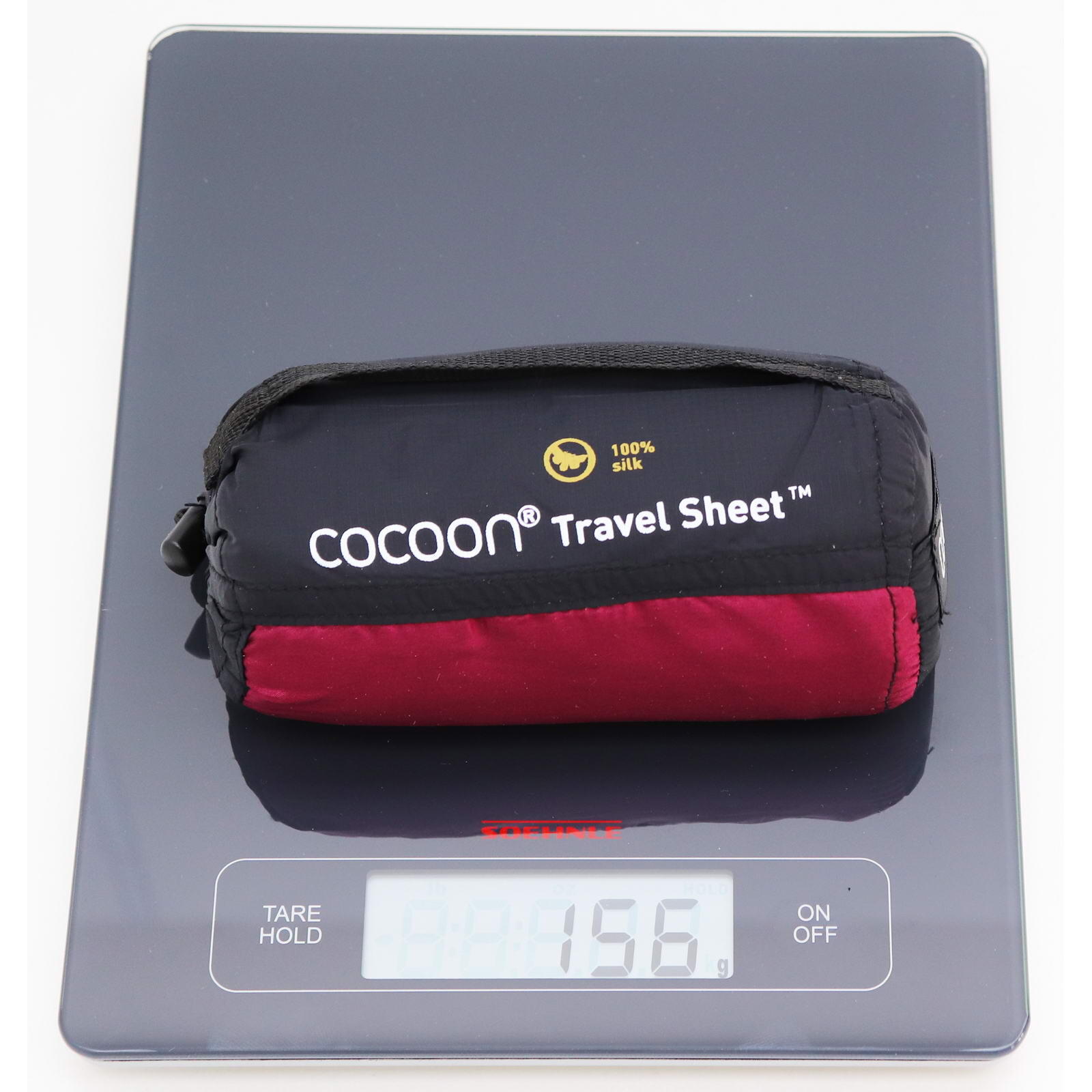Wkładka do śpiwora Cocoon TravelSheet - Silk - muddy elephant | Decathlon
