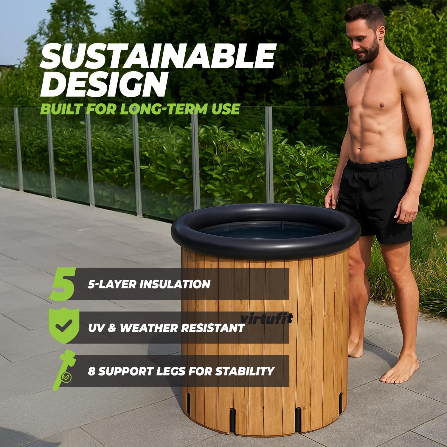 Eisbad XXL - 375 Liter | Decathlon