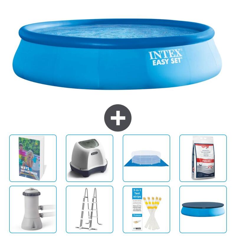 INTEX Basen Easy Set Okrągły - 457x107 cm - 9-częściowy S649 INTEX ...