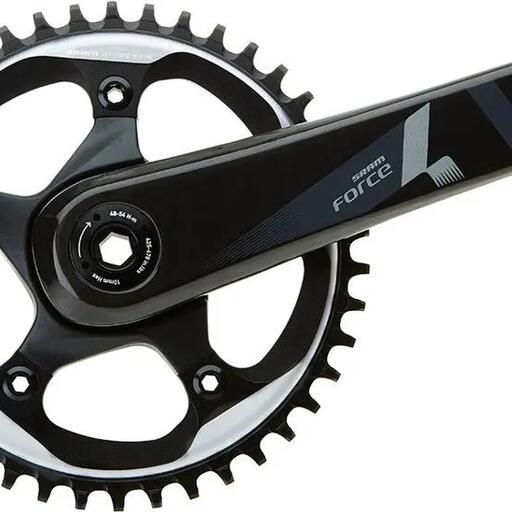 SRAM 2016 Crankset FORCE1 BB30 (Not Included) 52T Black - Decathlon