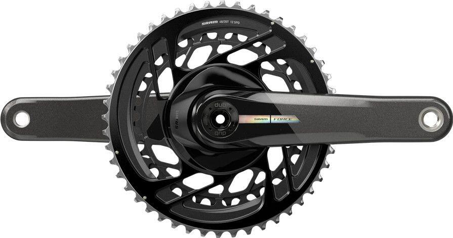 Sram Force D2 DUB crankset 50-37 Teeth 2x12V Black (Without Case ...