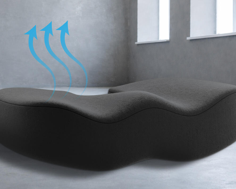 Coussin de siège orthopédique Memory Foam – Soulagement coccyx – Ferme ...