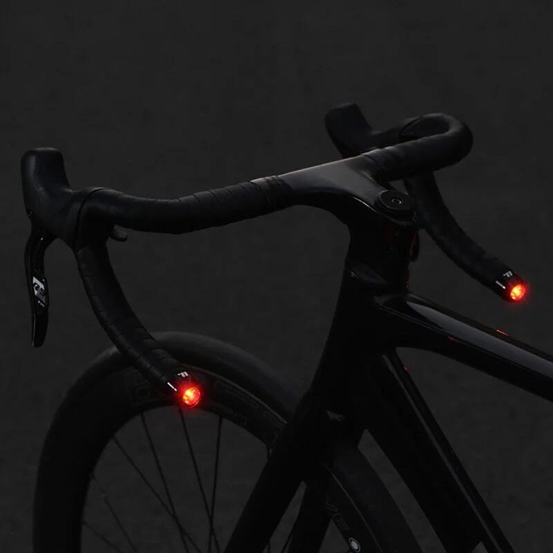 LED biztonsági lámpa kormányra 3 mód pár WEST BIKING - Decathlon