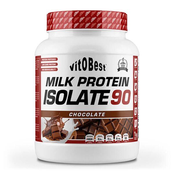 Milk Protein Isolate 90 - 1Kg Chocolate VitoBest - Decathlon