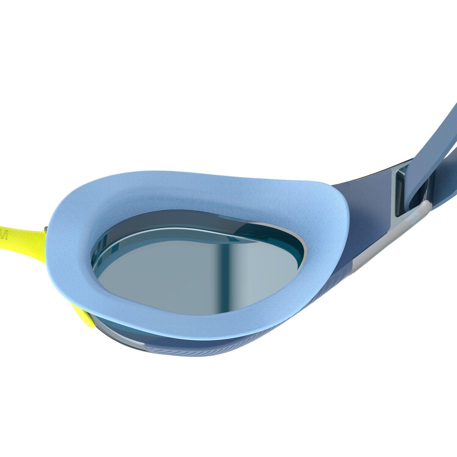 Speedo Fastskin Hyper Elite Mirror Swim Goggles Blue/Silver | Decathlon
