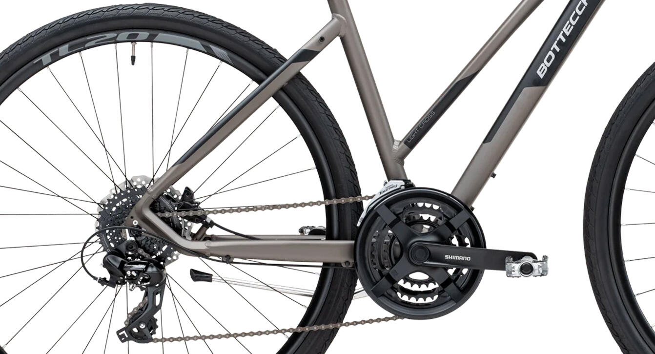 City Bike 321 FS Shimano TX800 24V | Decathlon