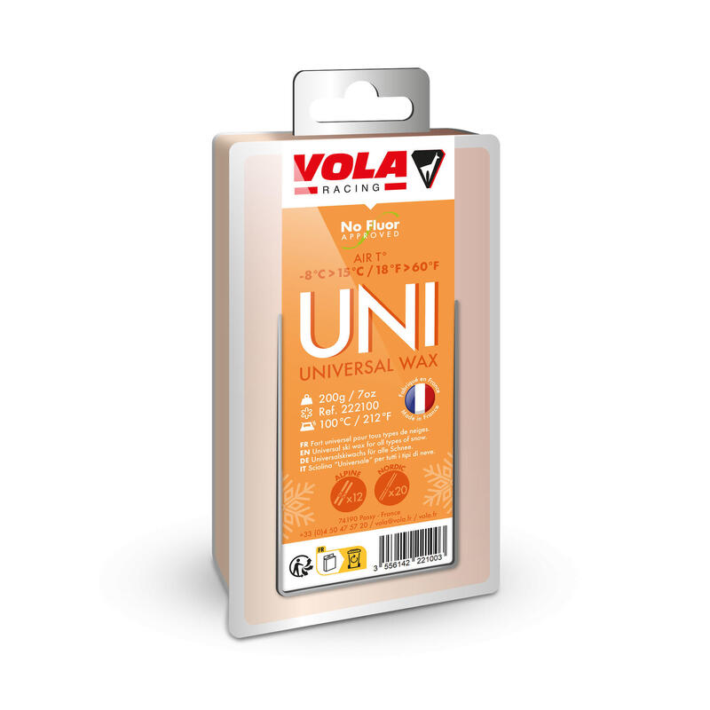 Univerzális szilárd síléc VOLA - Decathlon
