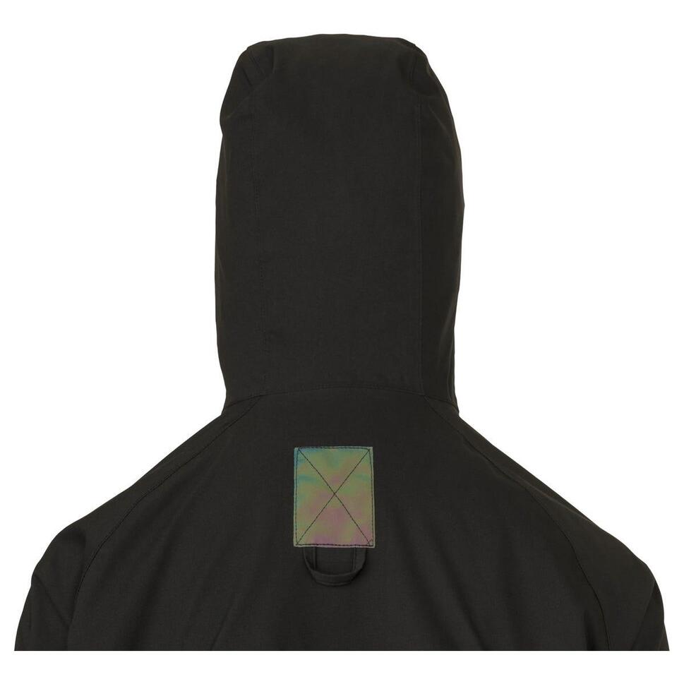 SEQ Regenjas Urban Outdoor Dames Black | Decathlon