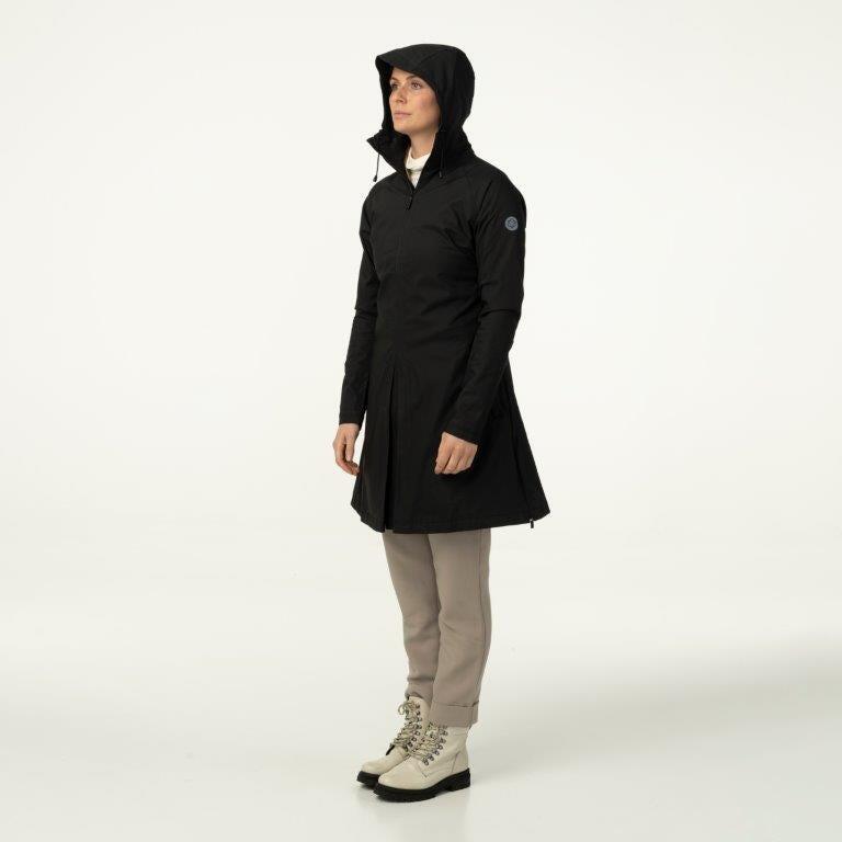 SeQ Rain Jacket Women Black AGU - Decathlon