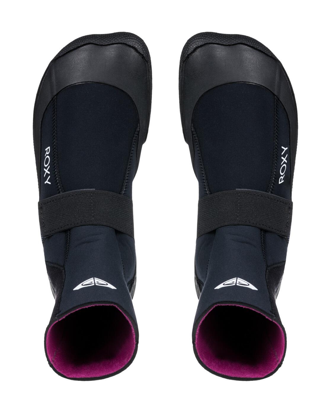 Chaussons de surf à bout rond 3MM SWELL SERIES Noir Femme | Decathlon