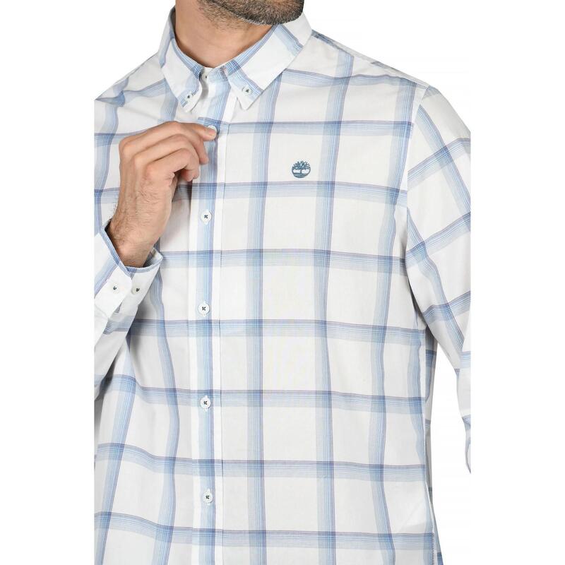 Férfi hosszú ujjú ing LS Strtch Poplin Check TIMBERLAND - Decathlon