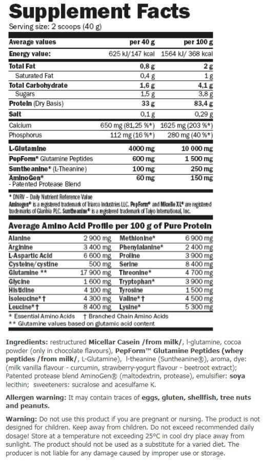 Micellehd Casein - 1600g Double Chocolat de AmiXpro® series | Decathlon
