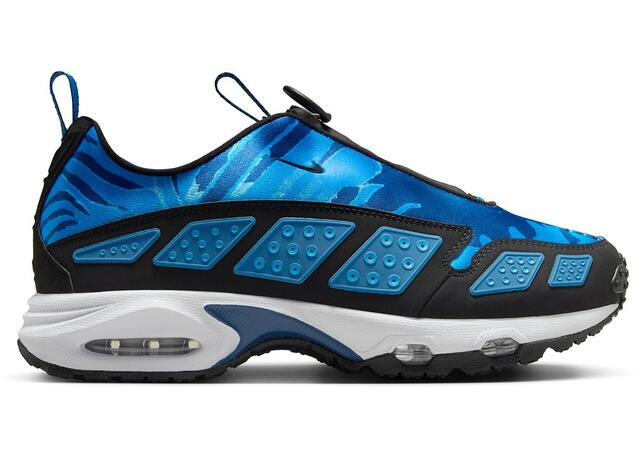 Nike Air Max SNDR Camo - Court Blue / Black / Aluminium / Blue Tint ...