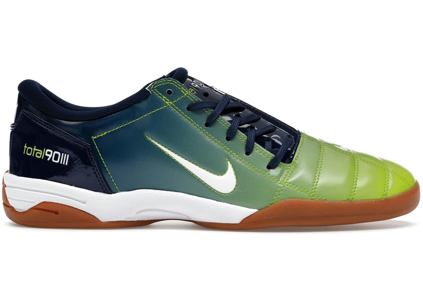 Nike Total 90 Sneakers Herren, Blue Void-Atomic Green | Decathlon