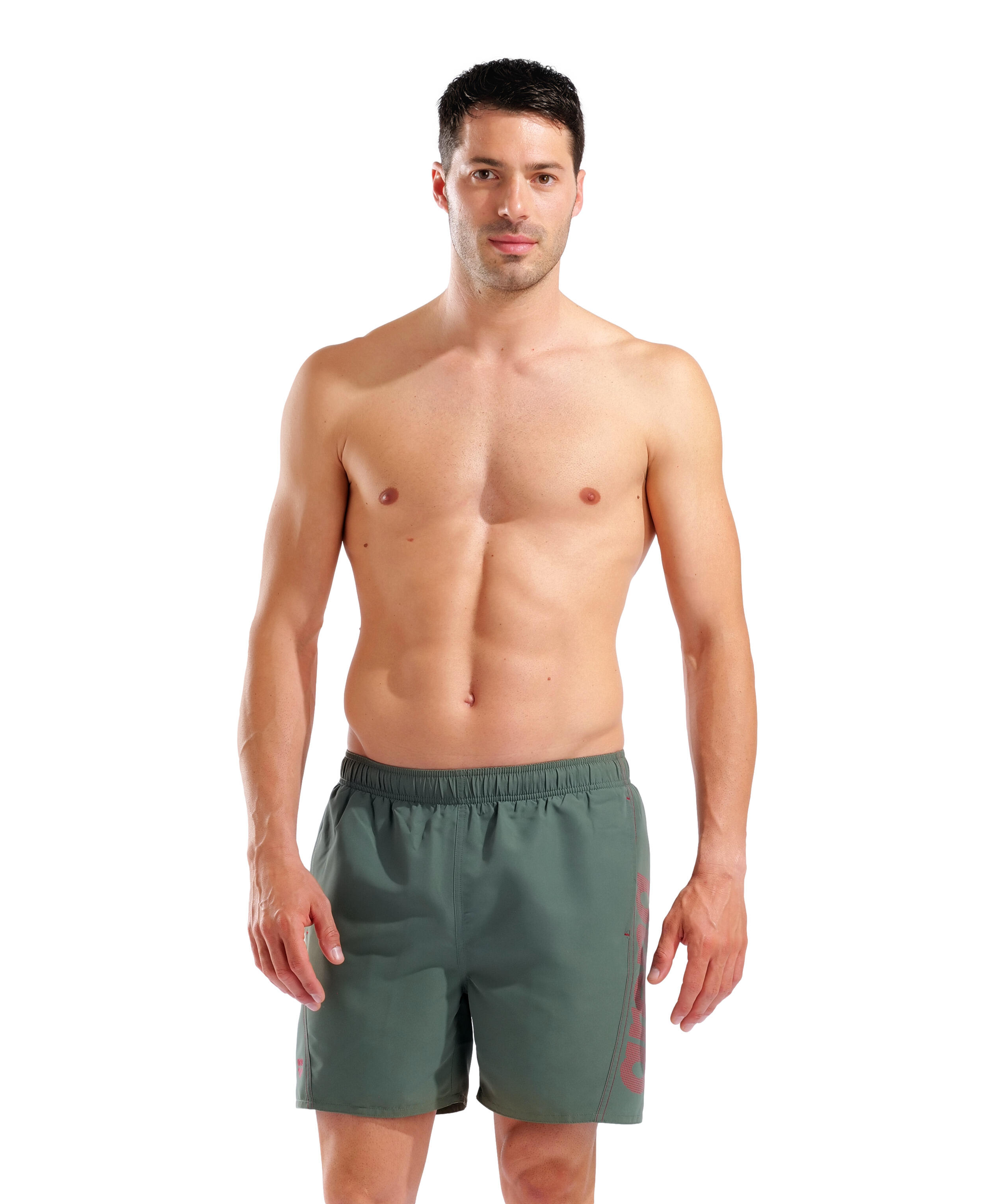 Zwemshort heren Arena Fundamentals Logo Boxer R | Decathlon