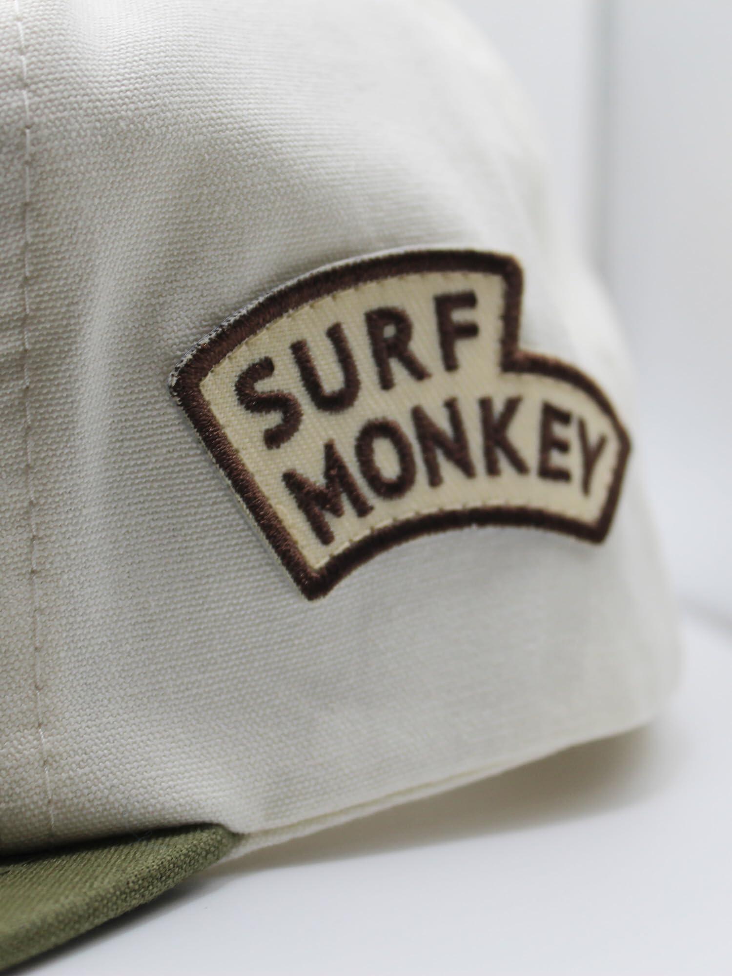 Casquette 5P unisexe - Coton bio - Taille unique (Blanc olive) SURF ...