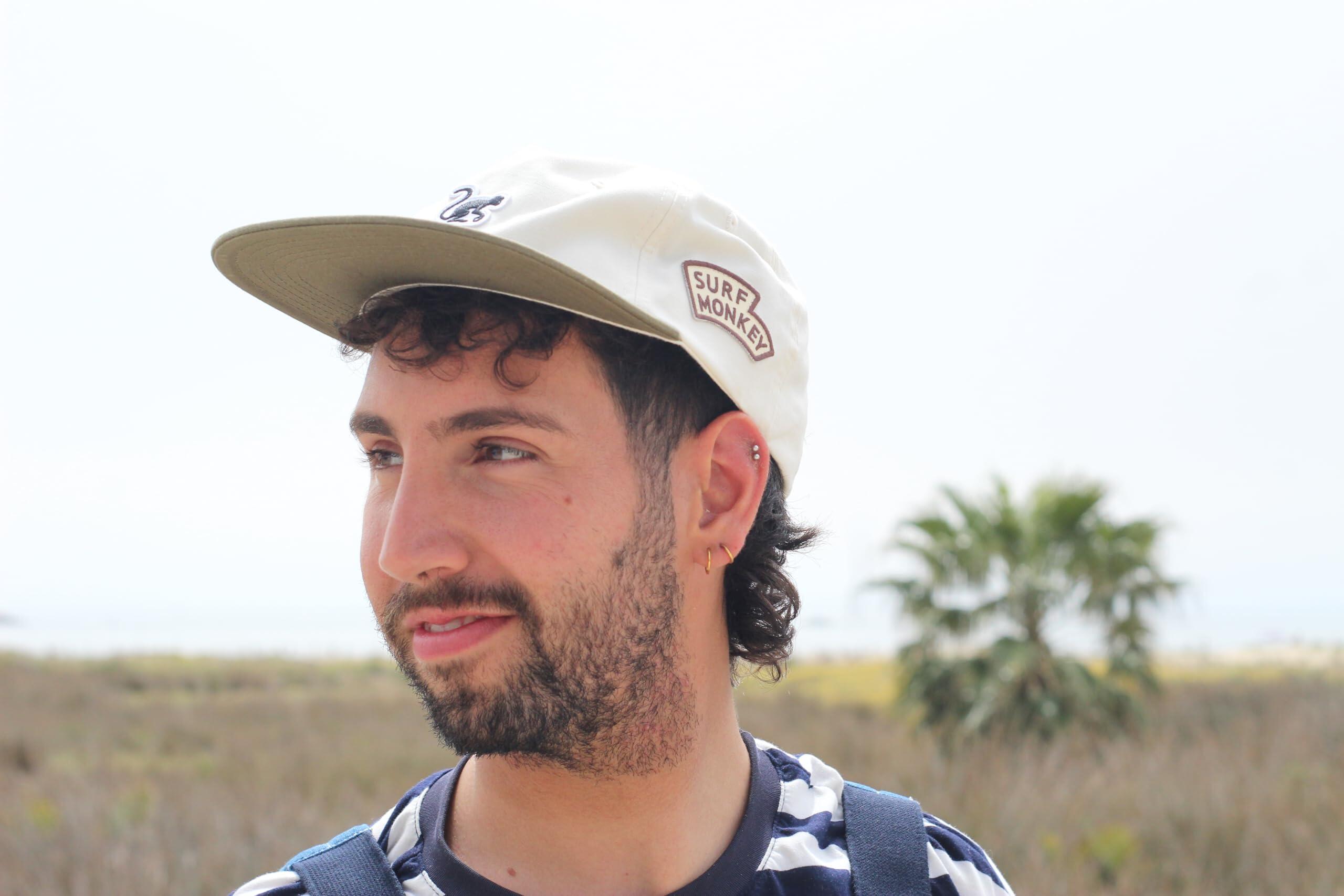 Casquette 5P unisexe - Coton bio - Taille unique (Blanc olive) SURF ...