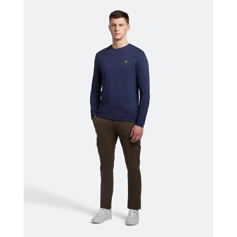 Egyszínű hosszúujjú póló Lyle & Scott LYLE AND SCOTT - Decathlon