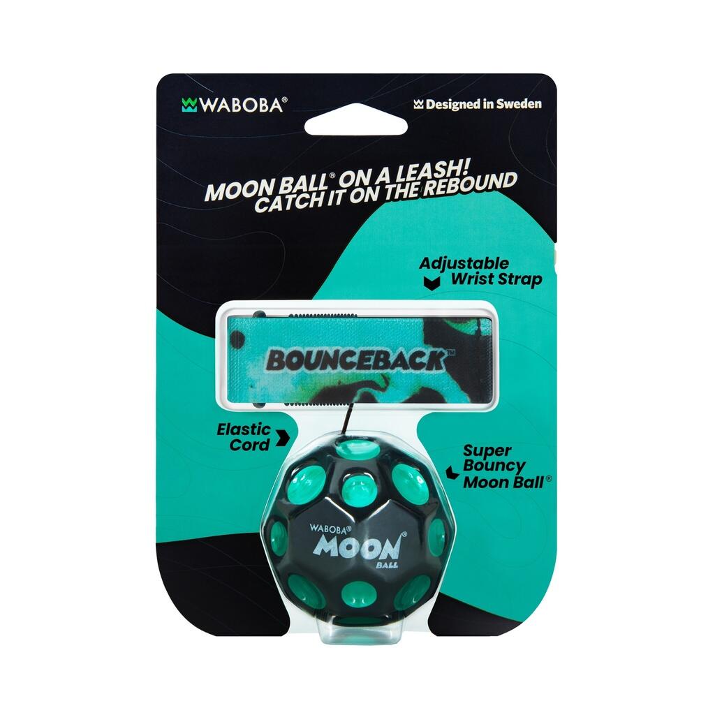 Bounceback stuitbal Moon Ball met elastisch koord en polsband | Decathlon