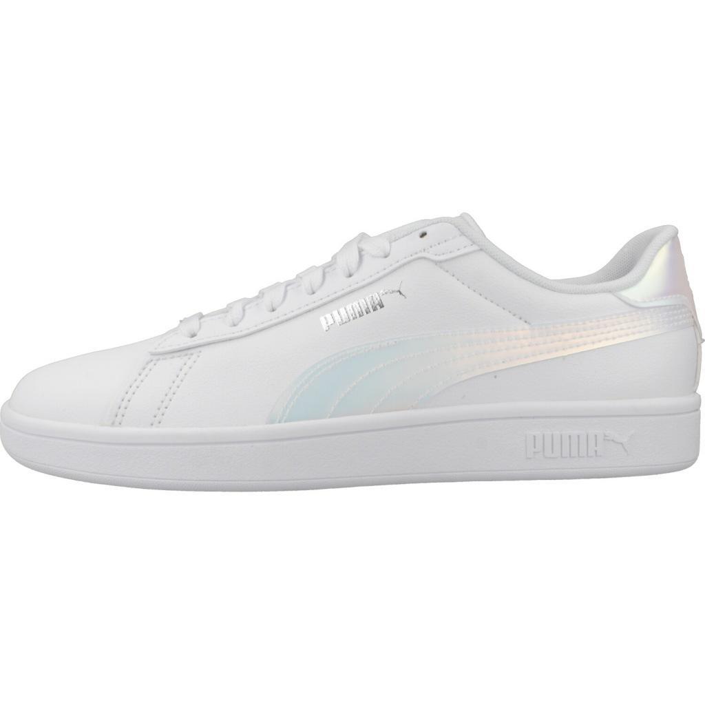 Baskets Puma Modèle Smash 3.0 Holo 2.0 Jr Couleur Blanc PUMA | Decathlon