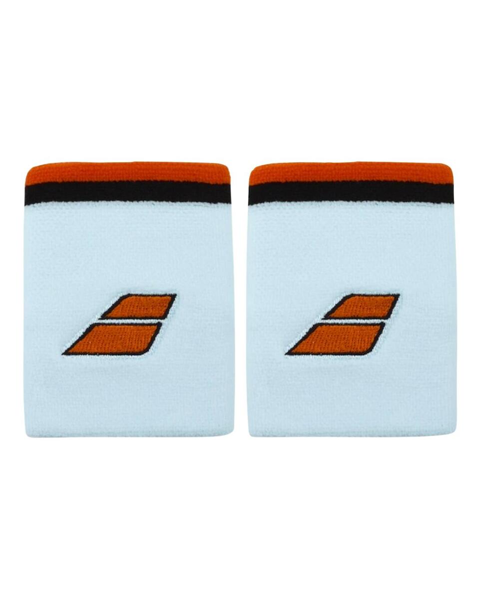 TERRY JUMBO WRISTBAND WHITE/ORANGE (2X) | Decathlon