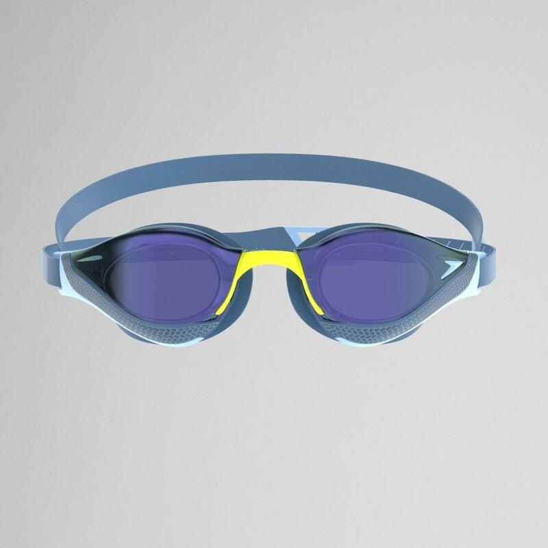 Speedo Fastskin Pure Focus tükörös úszószemüveg - hipersárga/füst/ezüst ...