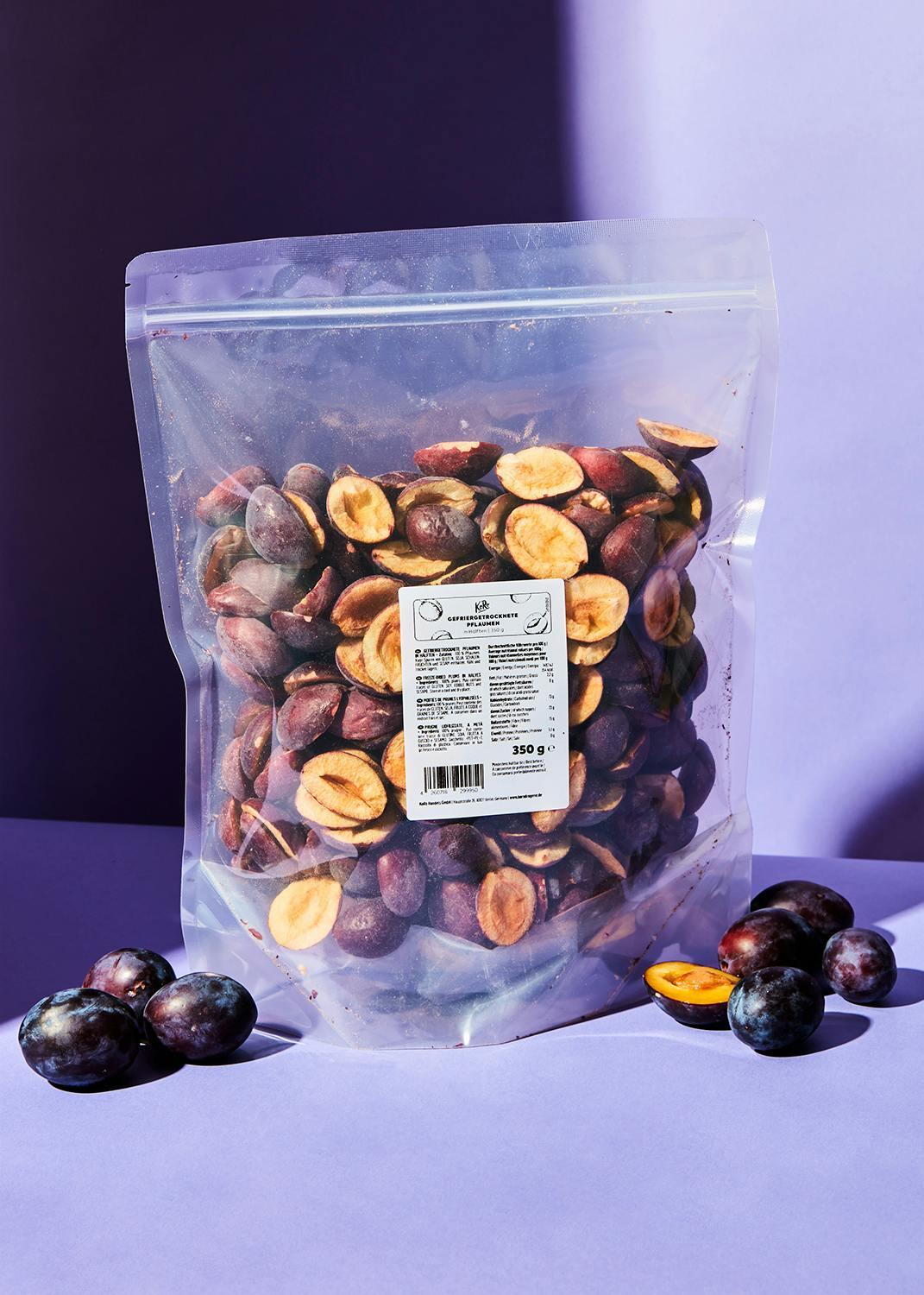 Moitiés de prunes lyophilisées 350 g | Decathlon