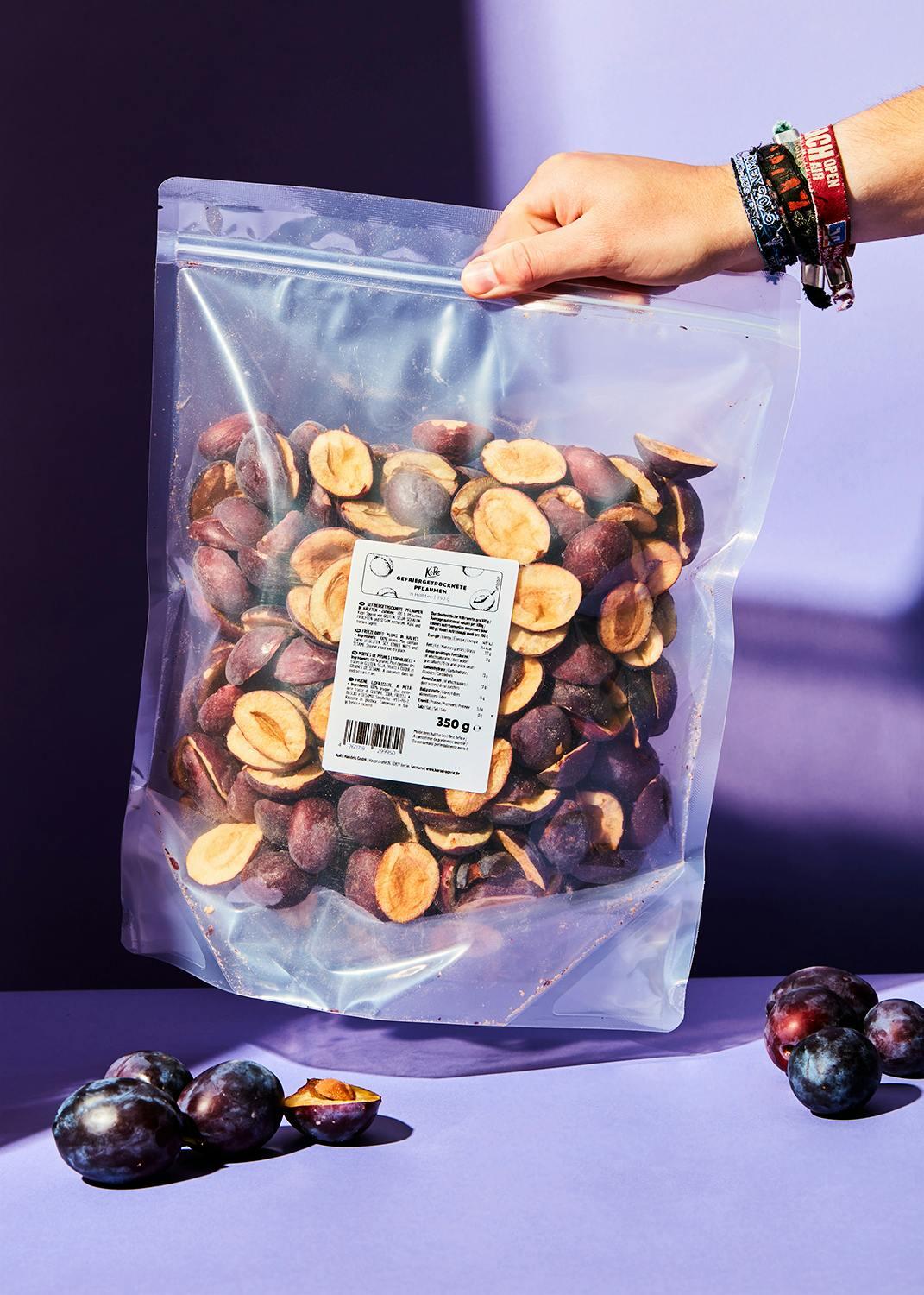 Moitiés de prunes lyophilisées 350 g | Decathlon