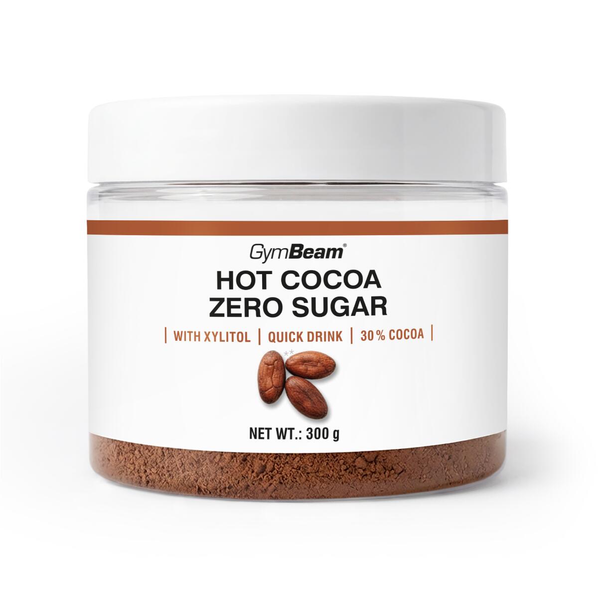 Napój kakaowy Hot Cocoa Zero Sugar proszek 300 g GYMBEAM | Decathlon