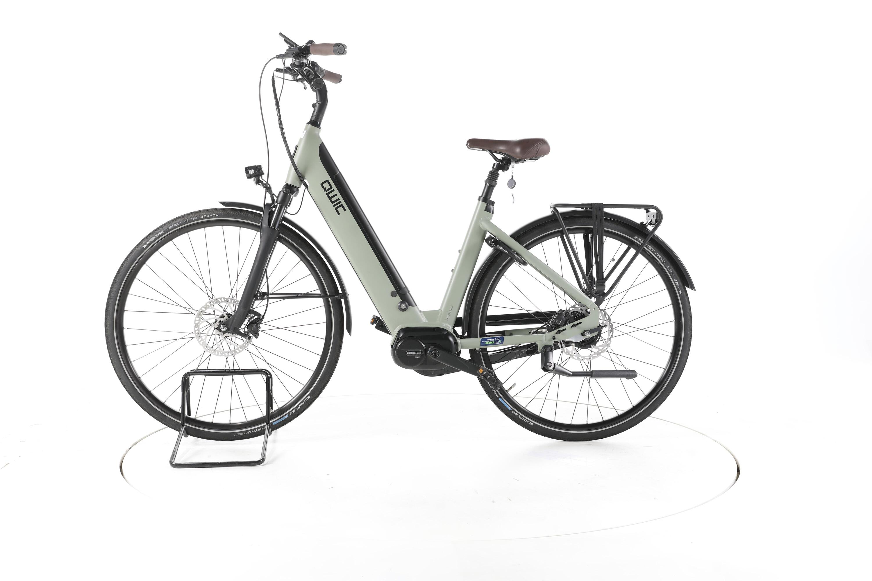 Refurbished - QWIC MN8+C Premium City E-Bike Tiefeinsteiger - In gutem ...
