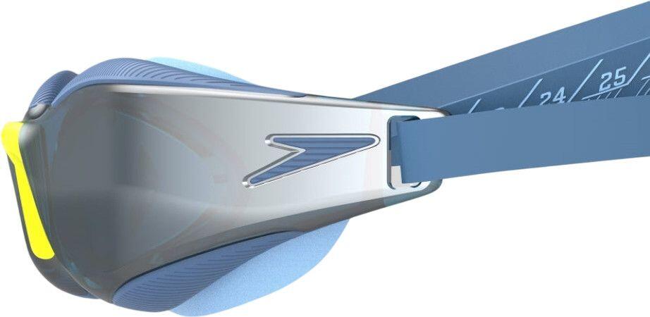 Speedo Fastskin Hyper Elite Mirror Swim Goggles Blue/Silver | Decathlon