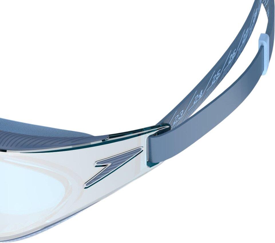 Speedo Fastskin Hyper Elite Mirror Swim Goggles Blue/Silver | Decathlon