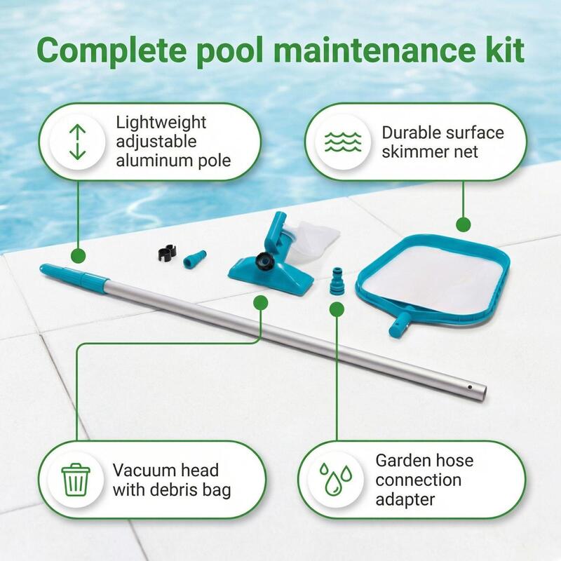 INTEX Basen Easy Set Okrągły - 457x107 cm - 9-częściowy S565 INTEX ...