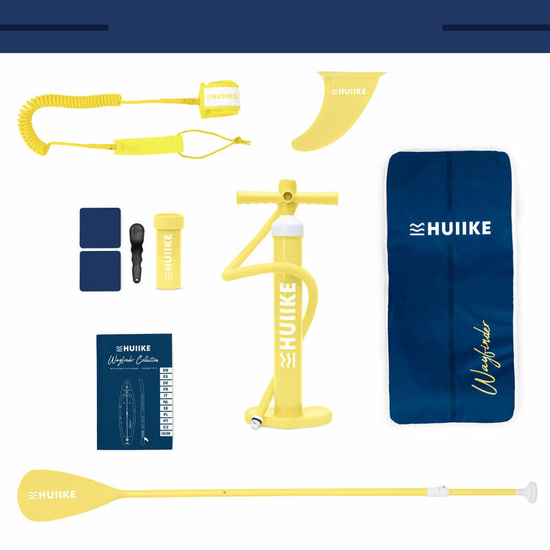 Stand Up Paddling Board Aufblasbar Touring 10’6” mit Zubehör, bis 130 ...