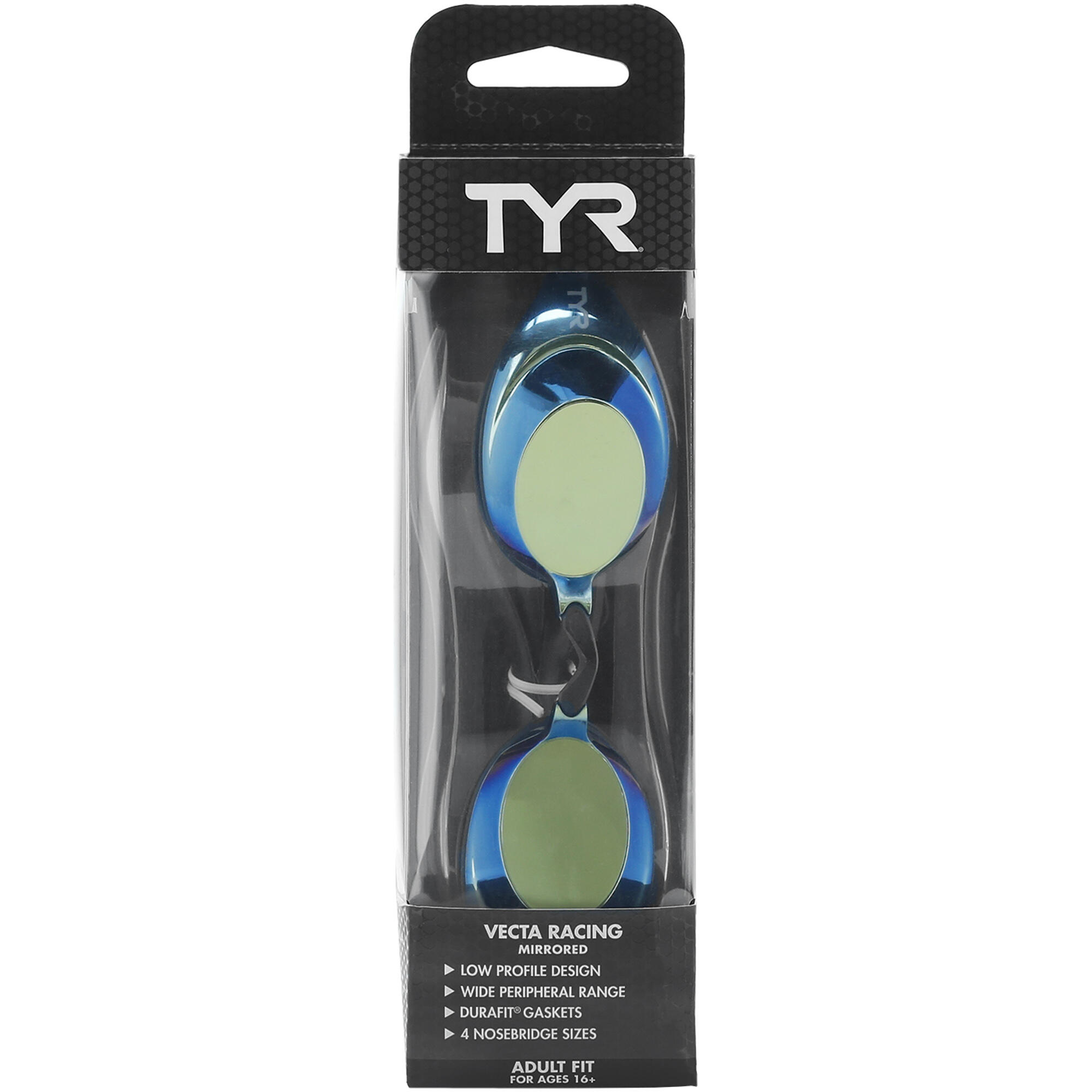 Okularki pływackie TYR Vecta racing mirrord TYR | Decathlon