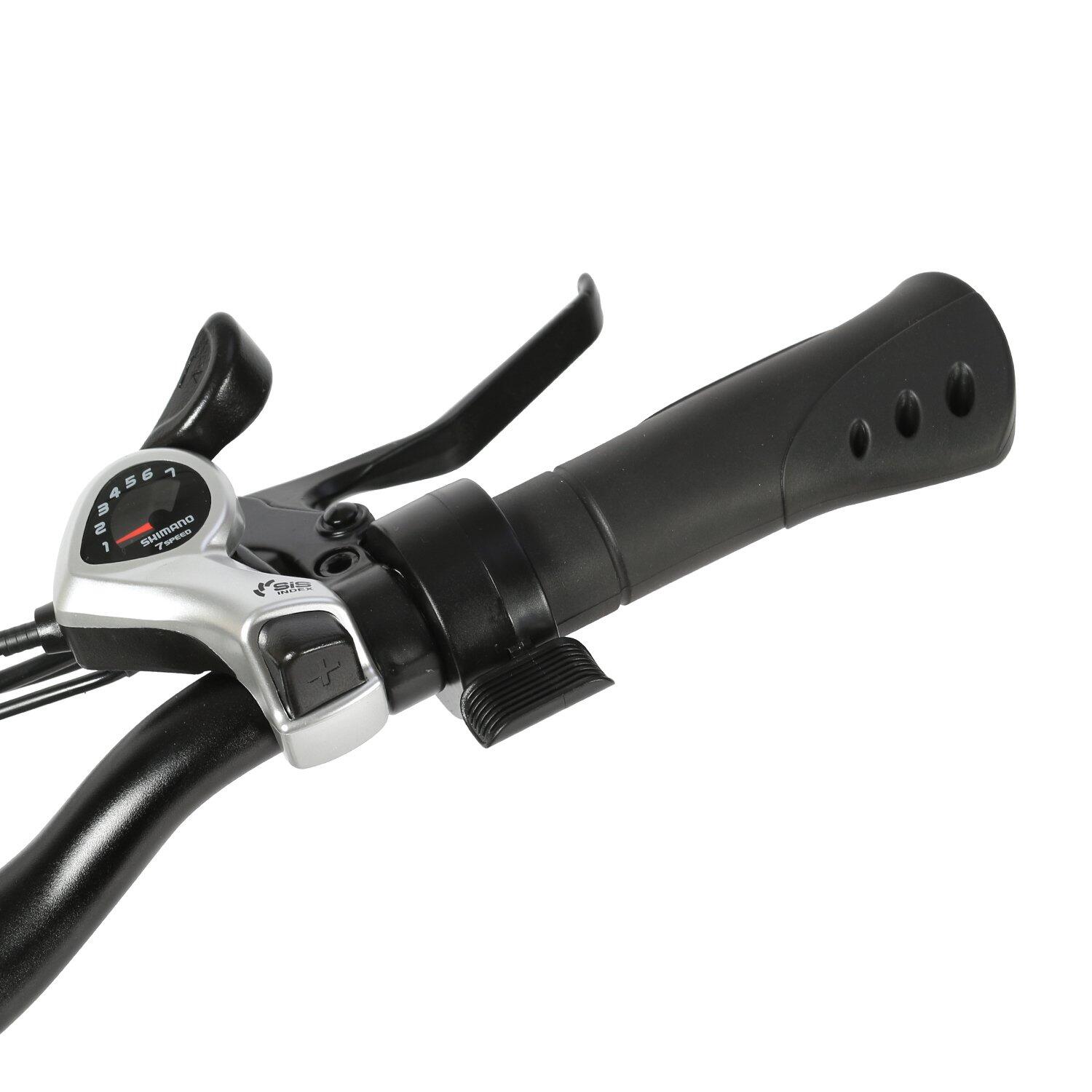 Unisex Volwassene City E-Bike 36V 13Ah Shimano 21 Speed Disc USB LCD ...