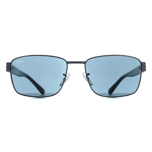 Ray-Ban Rectangle Unisex Gunmetal Havana Grey Blue RB3750 | Decathlon