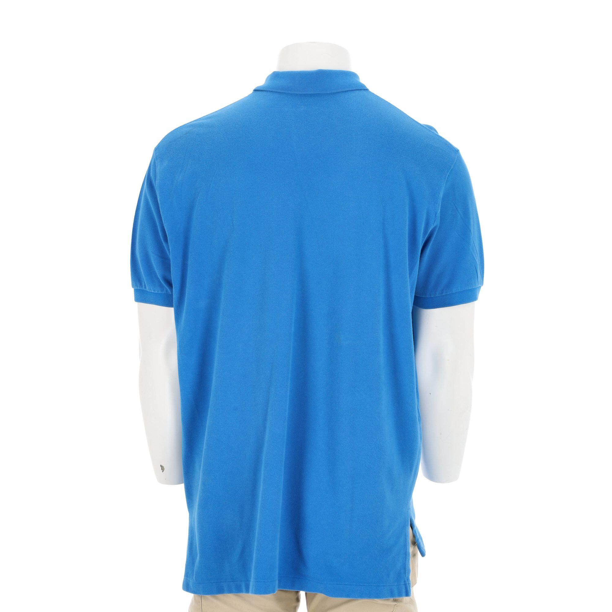 Seconde vie - Polo manches courtes Homme Bleu - Très bon état RALPH ...