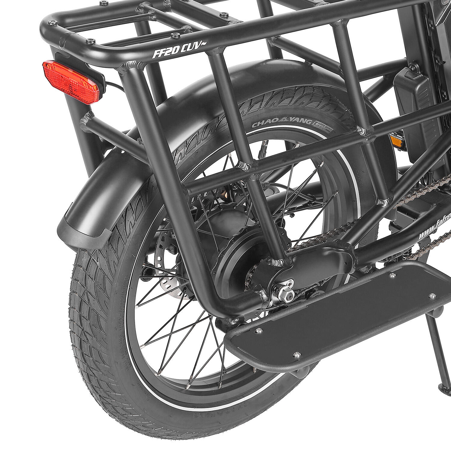 Vélo cargo électrique Fafrees FF20 CUV, 2 batteries 12 Ah, avec siège ...