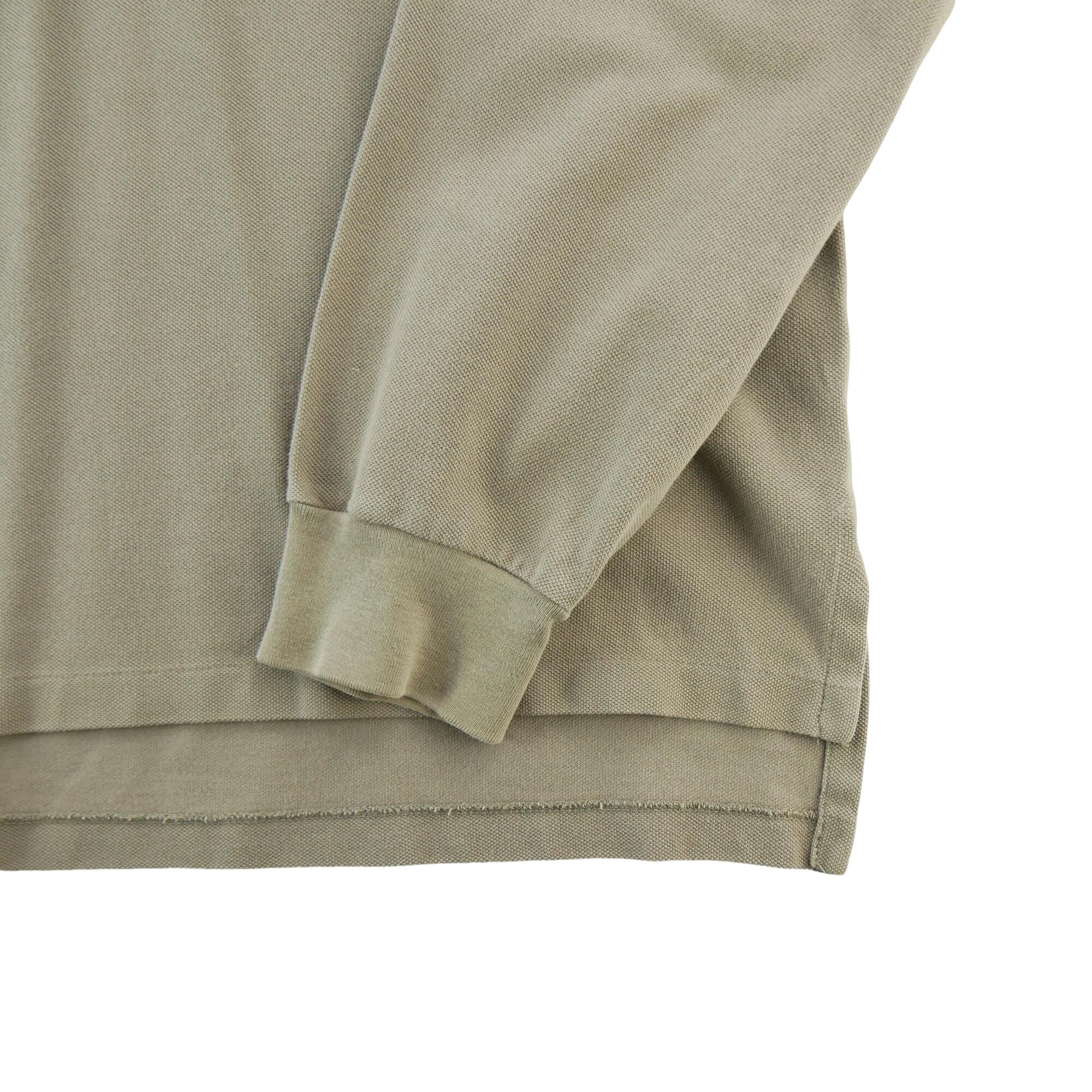 Seconde vie - Polo manches longues Homme Beige - Bon état RALPH LAUREN ...