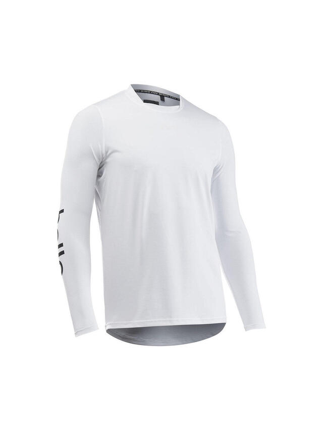 Koszulka rowerowa NORTHWAVE Bomb Hello Goodbye Jersey L/s biała ...