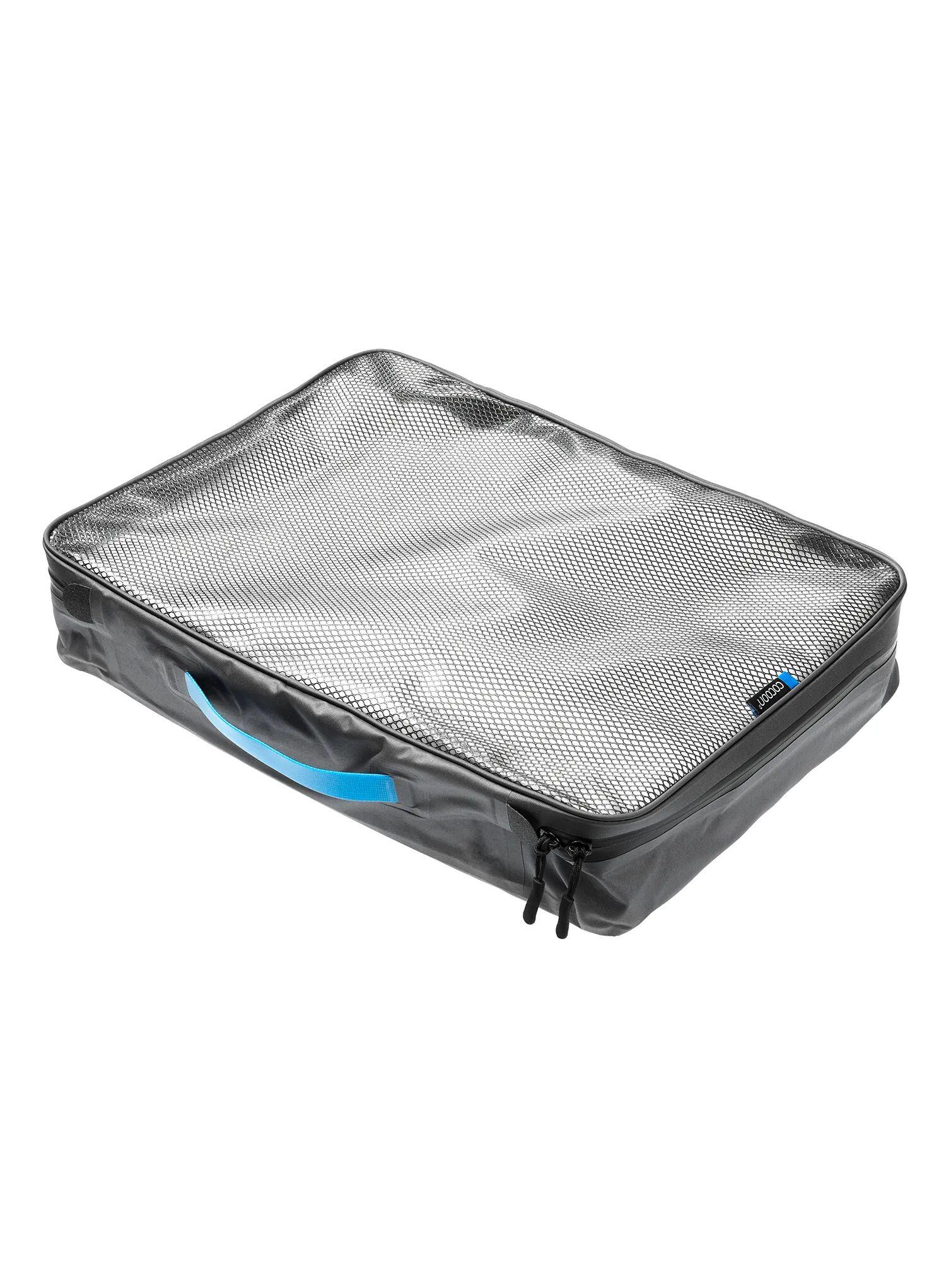 Organizer podróżny Cocoon Packing Cube - Laminated Net Top XL - grey ...