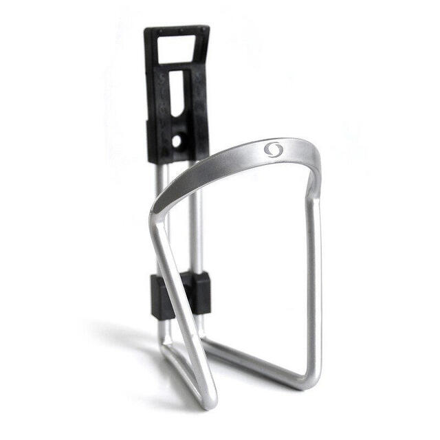 Koszyk bidonu rowerowego Simpla ALU STAR srebrny aluminiowy SIMPLA ...