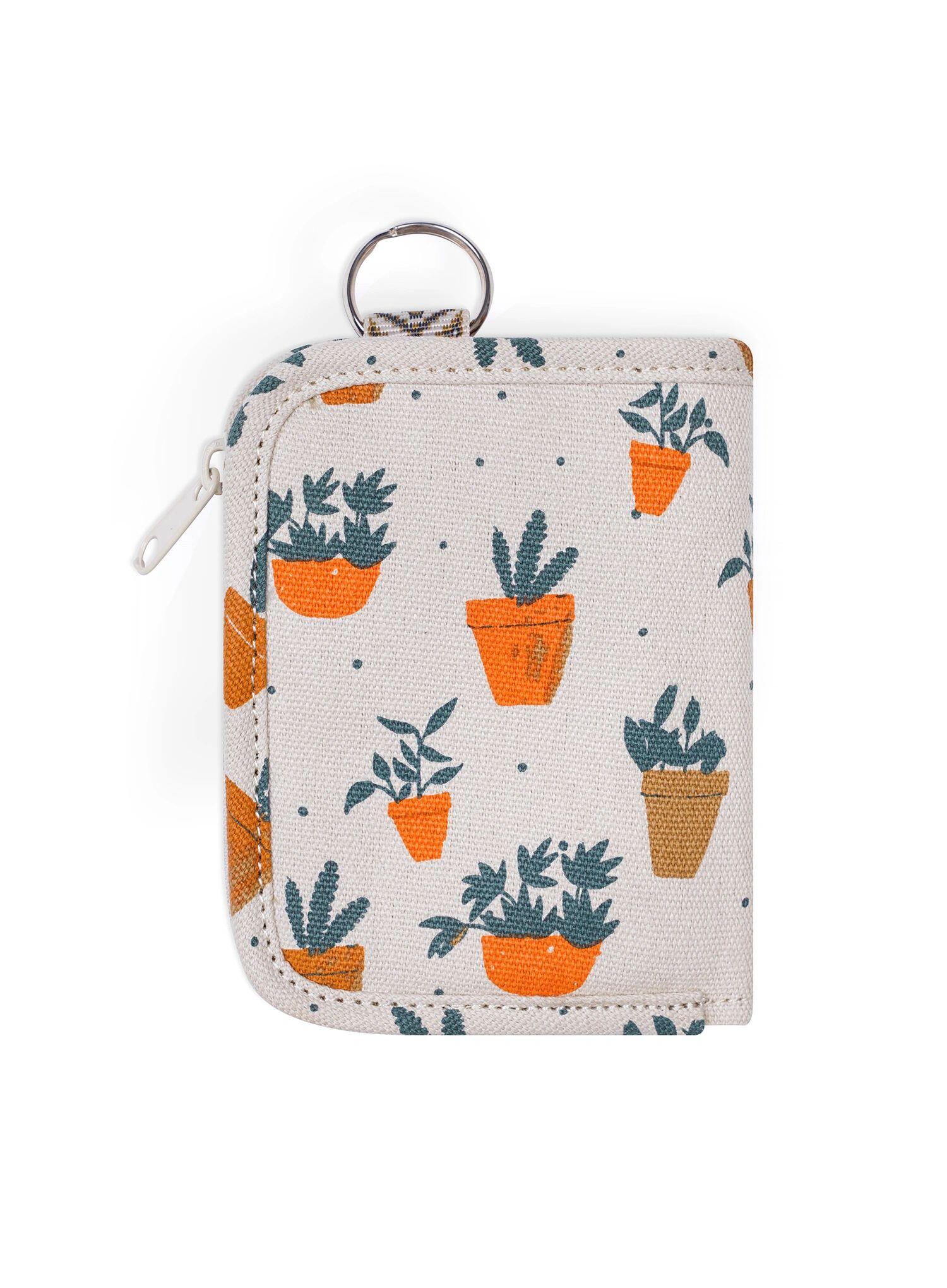 Portfel Kavu Zippy Wallet - potted plants KAVU | Decathlon
